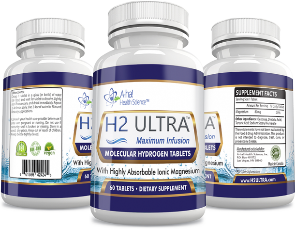 H2 ULTRA™ Molecular Hydrogen Tablets | H2 Ultra Molecular Hydrogen Tablets